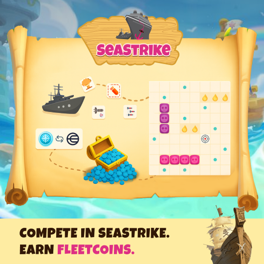 SEA STRIKE: Battleship PvP - Turn-based battleship on a 10x10 grid.