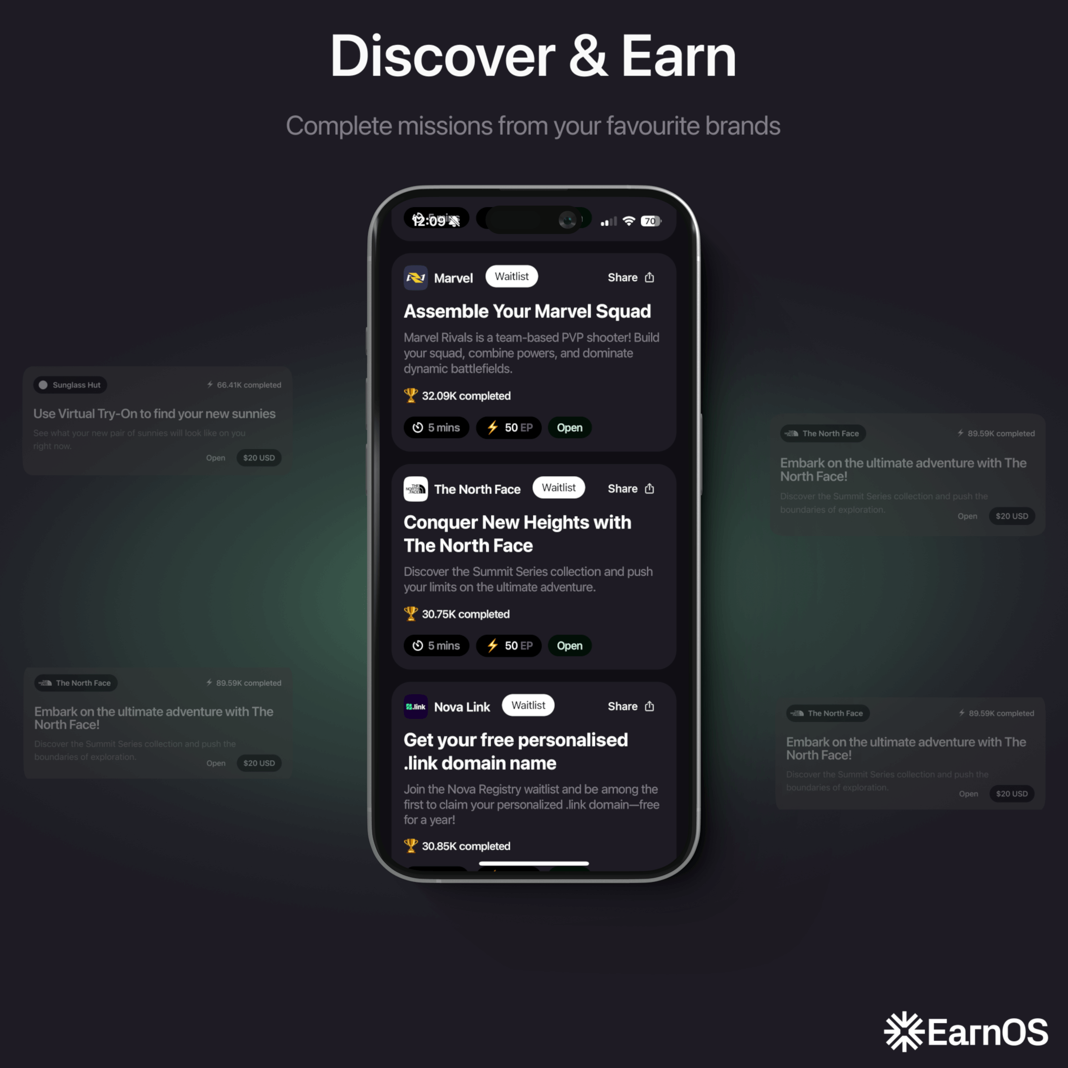EarnOS - Engage, Verify, Earn.