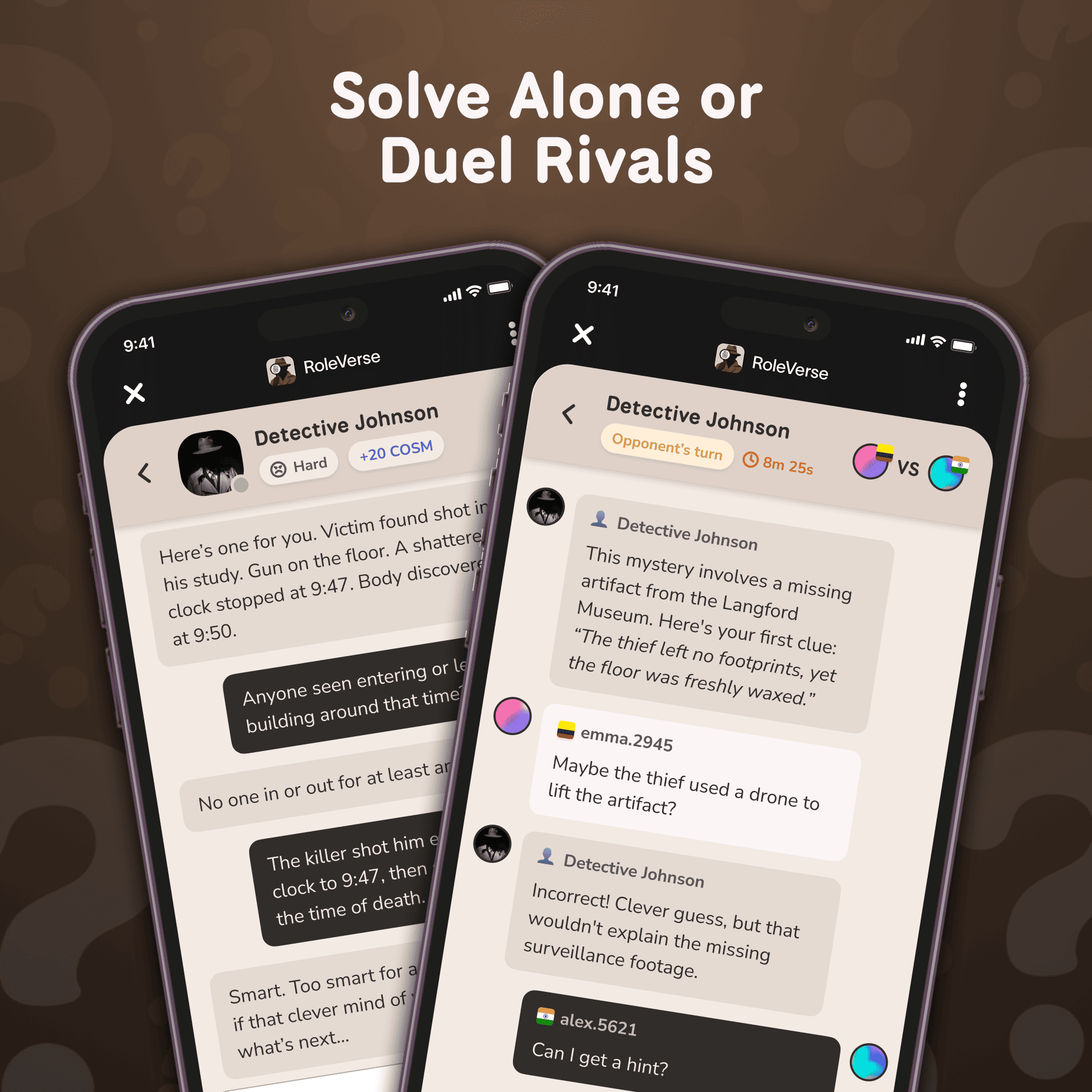 Roleverse - Solve mysteries and win WLD