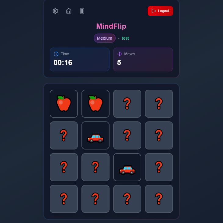 MindFlip: The Memory Match Challenge