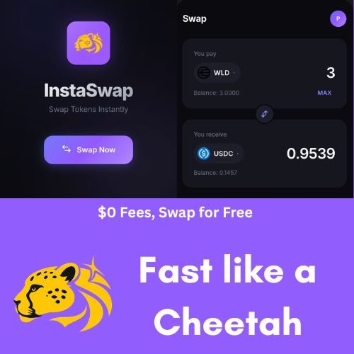 InstaSwap - Swap Tokens Instantly