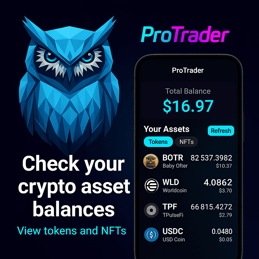 ProTrader Wallet - Trade on the DEX Like a Pro